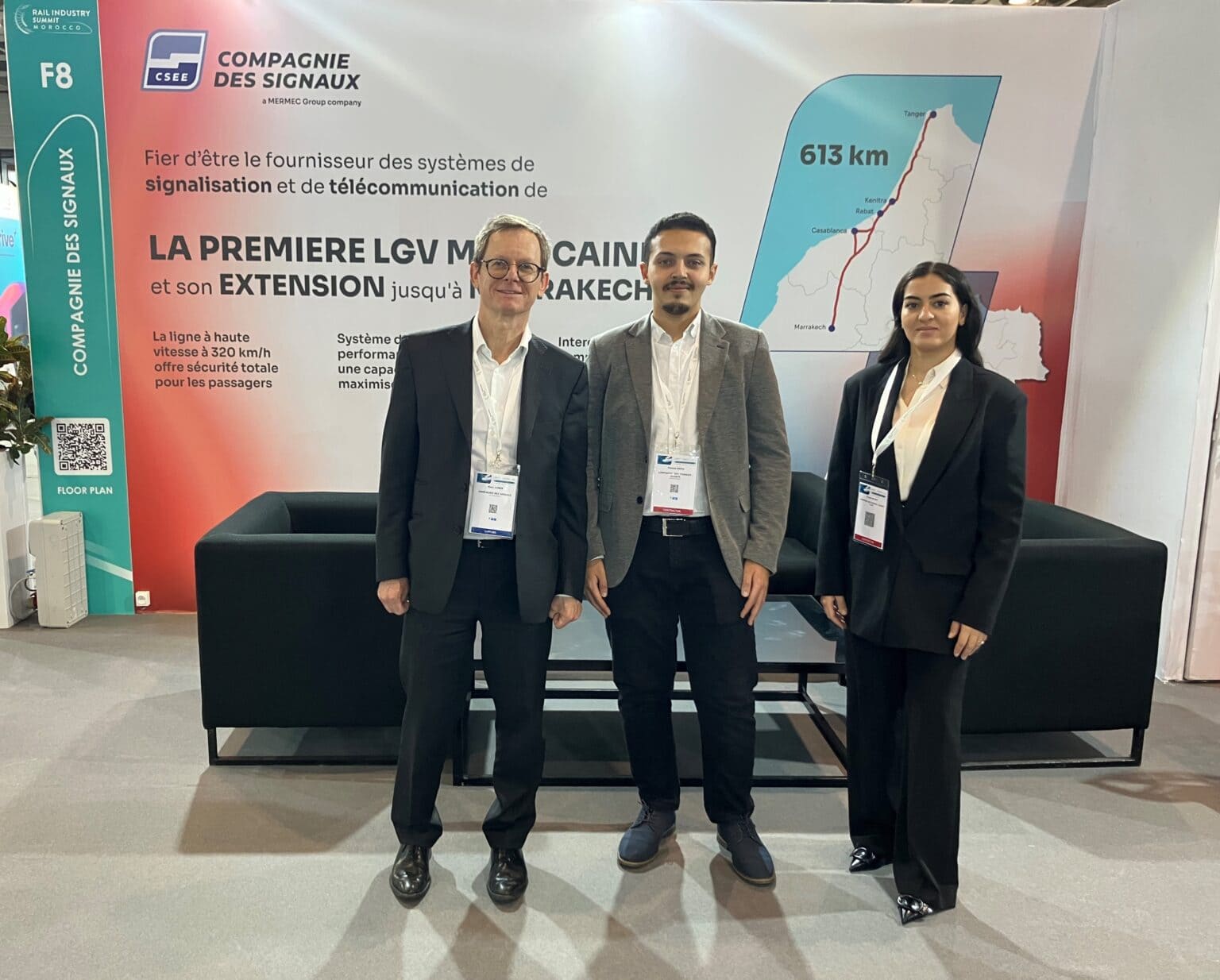 La Compagnie des Signaux CSEE au Rail Industry Summit Morocco 2025